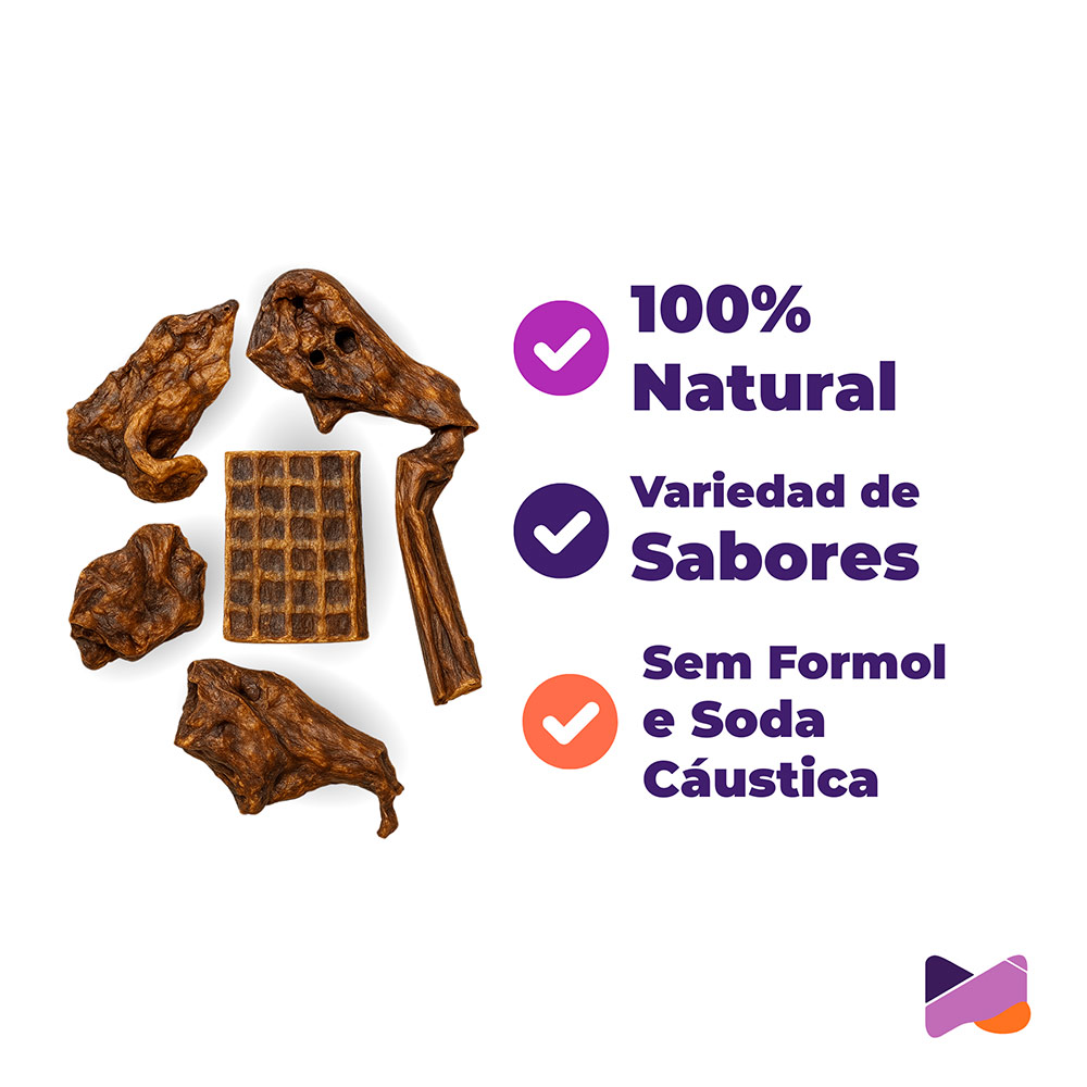 Osso Umami Protein Mix Bovino Desidratado Natural para Cães