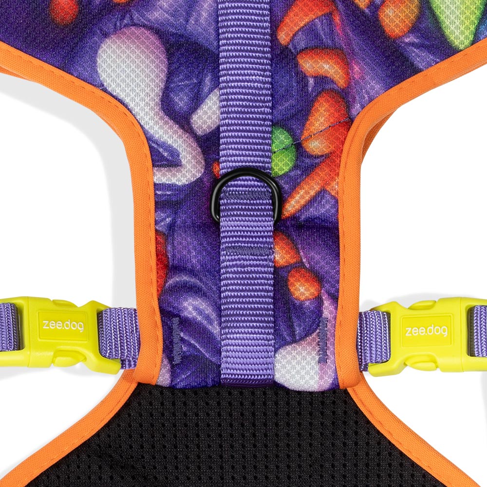 Peitoral Zee.Dog Air Mesh Ajustável H3D Puff para Cães
