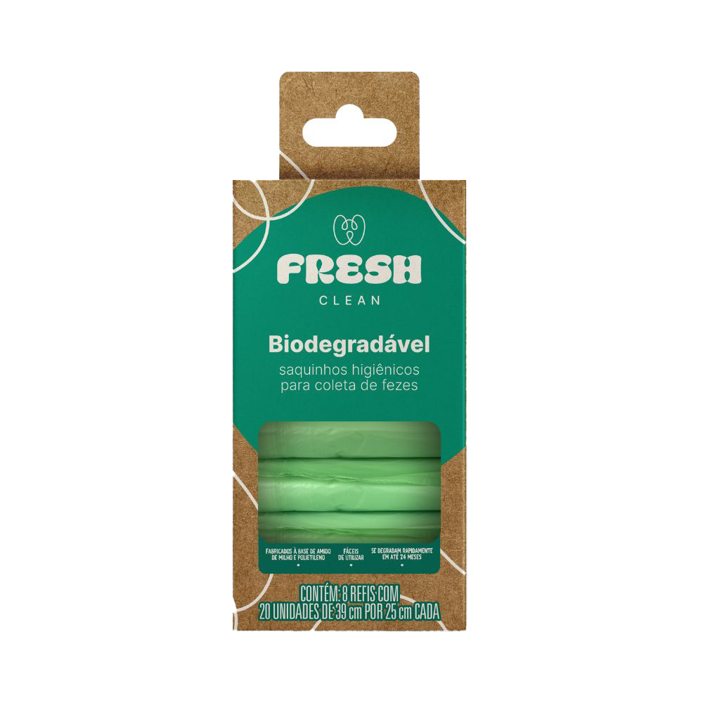 Refil Cata Caca Fresh Clean para Cães e Gatos